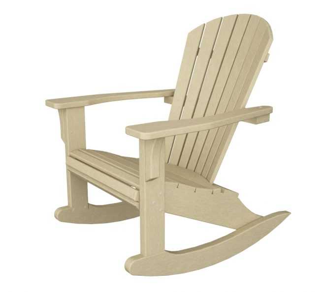 Seashell Rocker - Recycled Outdoor Furniture - SHR22