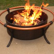 Copper Rail Fire Pit - 60859